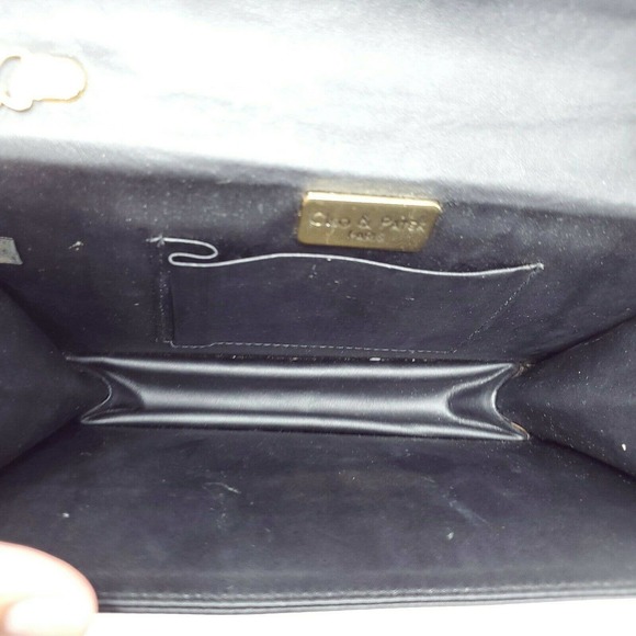 Cleo & Patek | Bags | Cleo Patek Paris Black Satin Flap Over Handbag ...